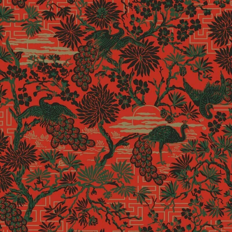 Beibehang шелковые обои с тропическими листьями, 241254522, straw pattern
