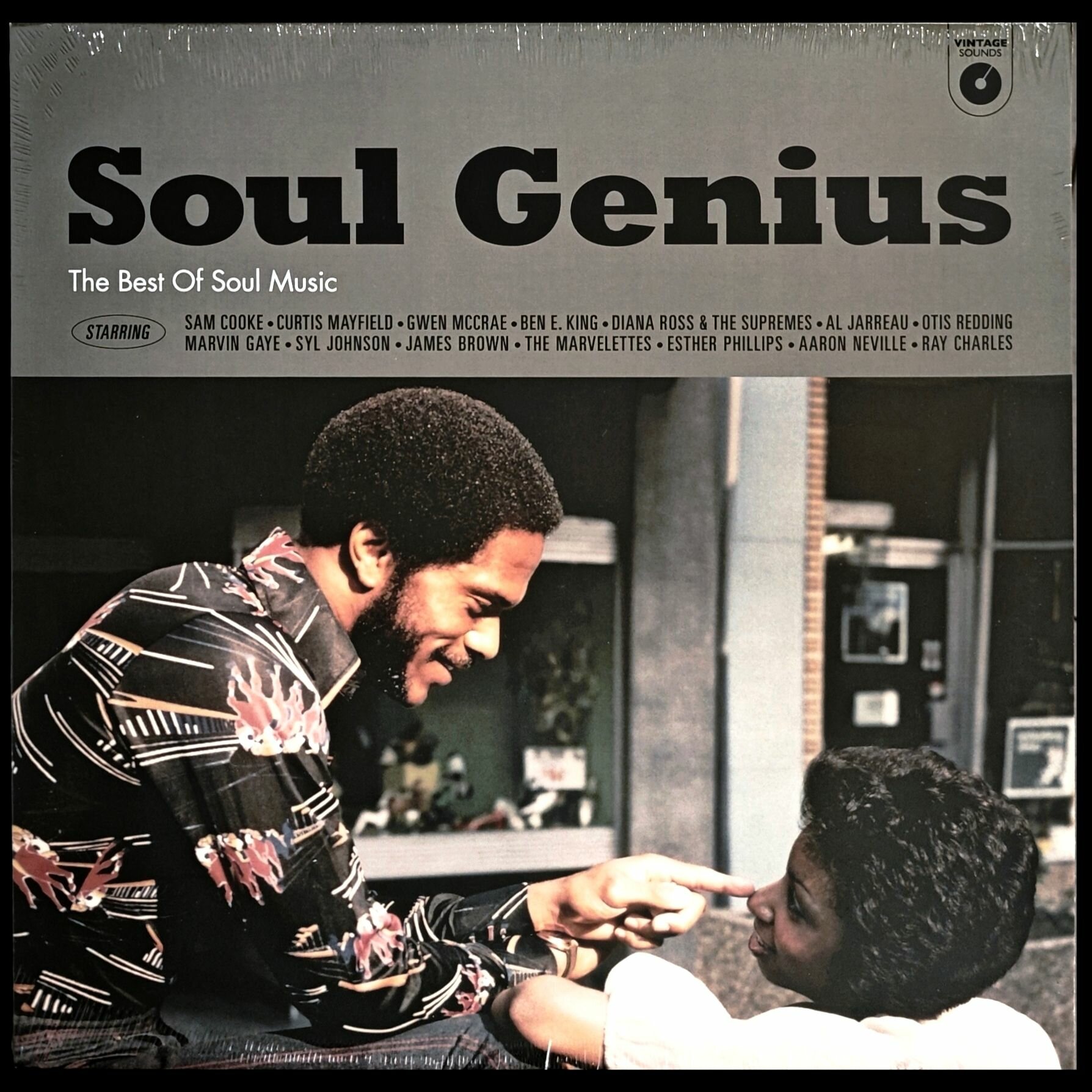 Виниловая пластинка Сборник Soul Genius (The Best Of Soul Music) (LP, 2021, Wagram)
