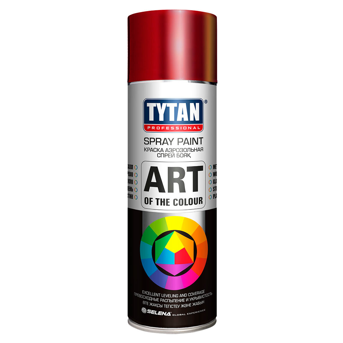 Краска TYTAN PROFESSIONAL ART OF THE COLOR аэрозольная RAL3005 красное вино 400мл