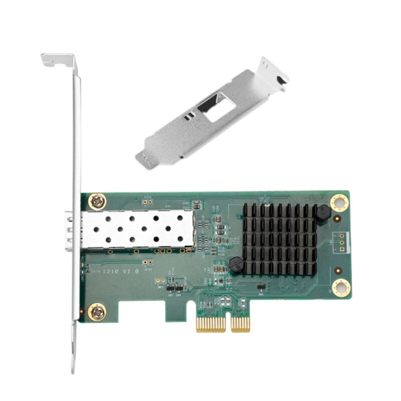 Гигабитная Сетевая Карта PCIE Lan Интерфейсная Карта с Одним Портом 10/100/1000 Мбит/с Интерфейсный Адаптер Сетевая Карта для Серверов