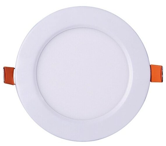 Светильник downlight Jazzway ДВО-9w 6500K Лм IP40 WH d145мм