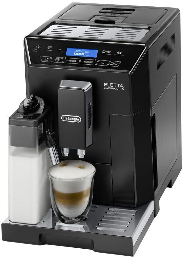 Кофемашина Delonghi "Eletta Cappuccino", автоматическая, регулируемая крепость