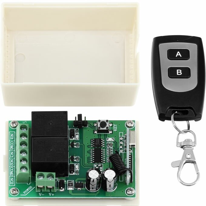 Радиореле с брелоком AK-RK02S