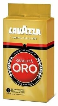 Кофе Lavazza Oro молотый 250г, 116691