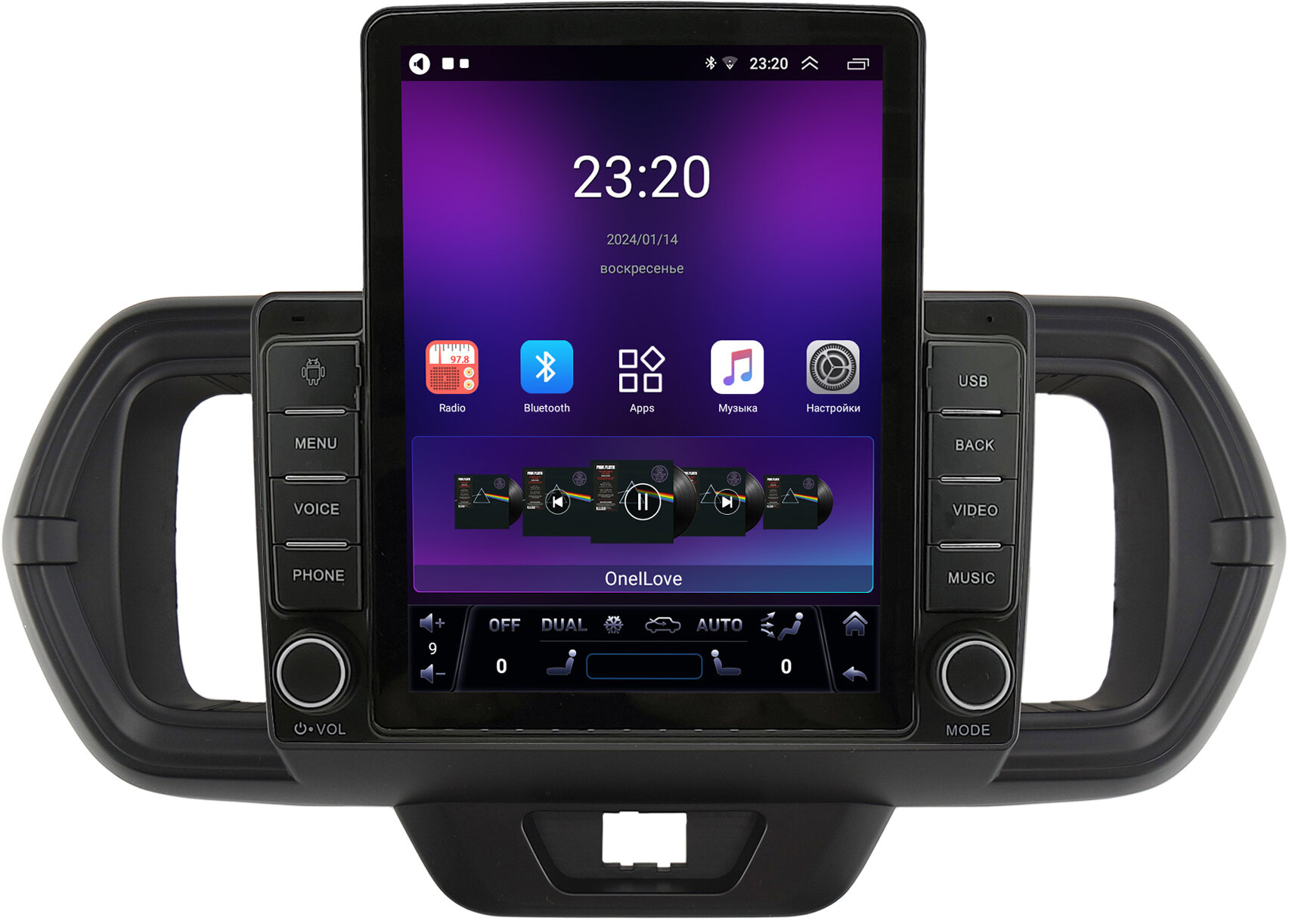 Штатная магнитола Daihatsu Boon 3 2016-2023 Canbox GTR095-9-1056 на Android 10 (QLed, 4/64, DSP, CarPlay)