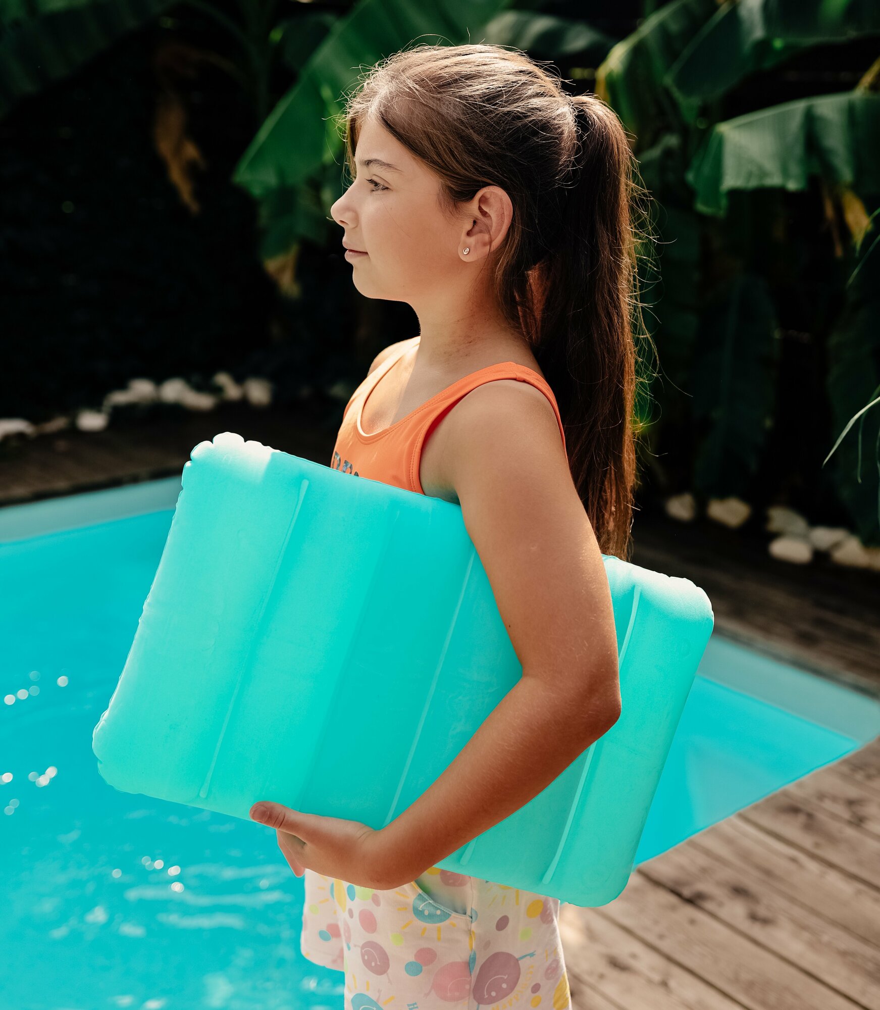 Надувная подушка 49х31х10 см, China Dans, артикул 95003, azure