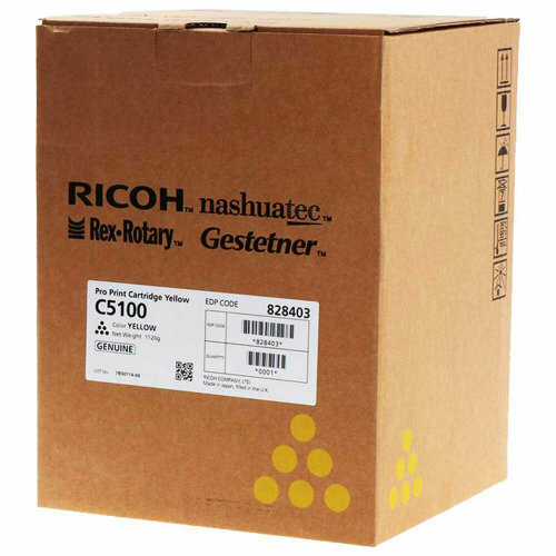 Картридж Ricoh type C5100 (828403), желтый