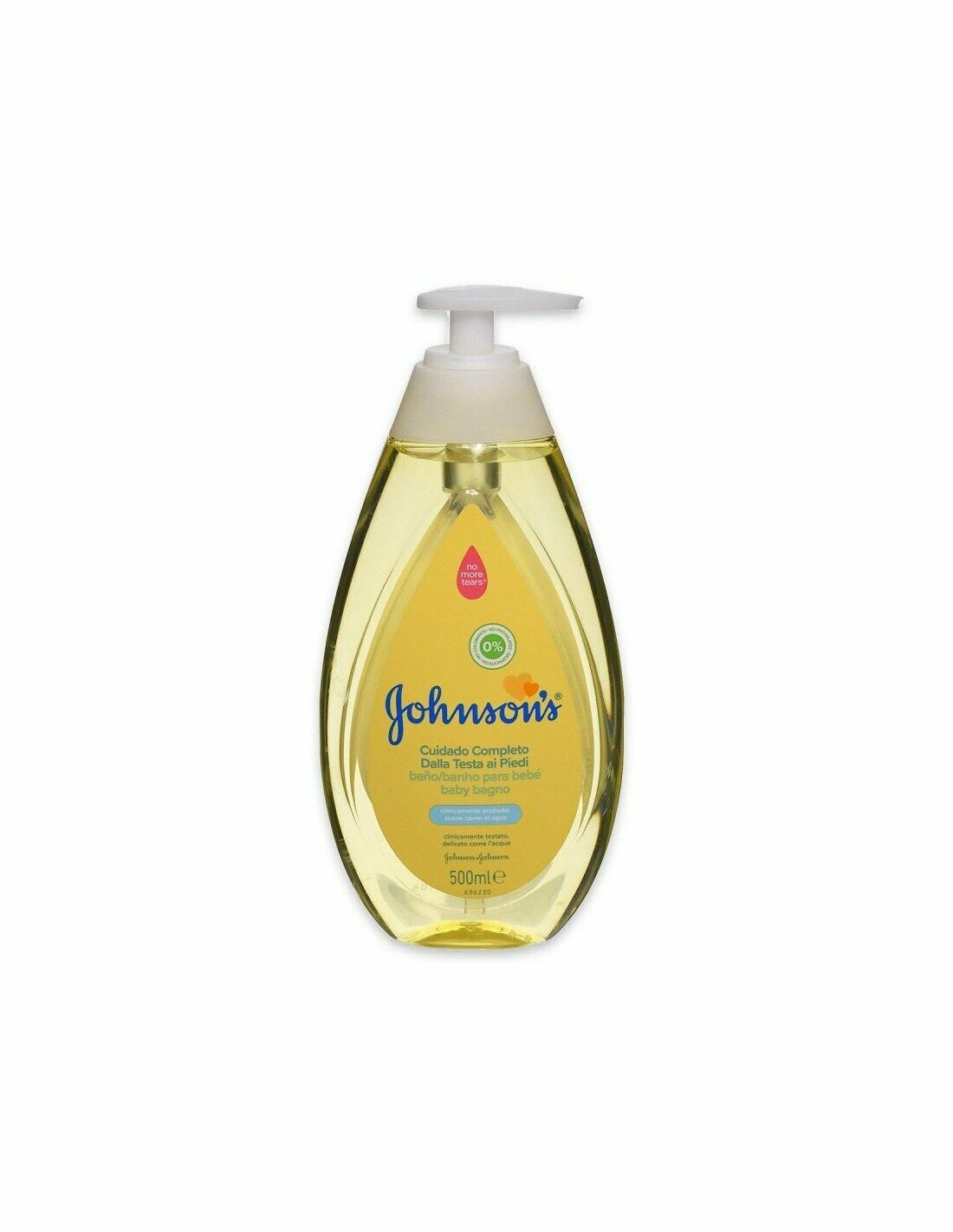 Johnson's Baby Шампунь и пенка для мытья и купания От макушки до пяточек, 500 мл