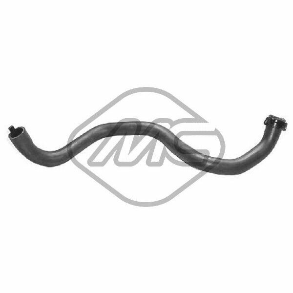 Патрубок радиатора для автомобиля Citroen Peugeot Пежо, METALCAUCHO 08372 (1 шт.)