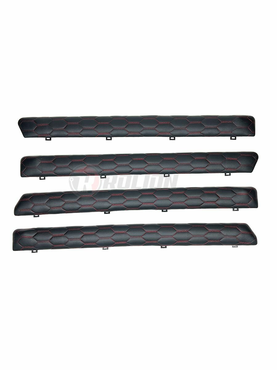 Батоны ваз 2101-2107 верхняя часть обшивки кожзам 4 шт