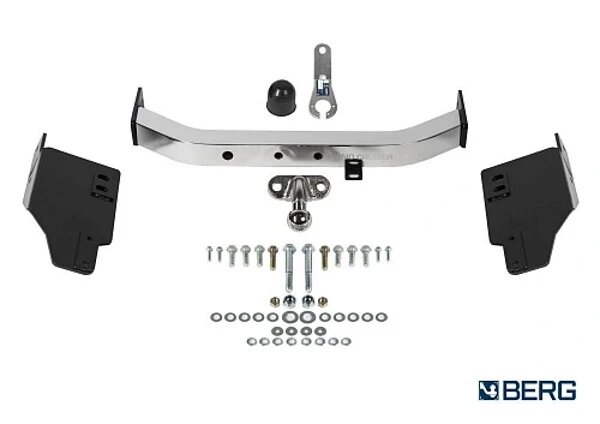 Устройство прицепное Toyota Land Cruiser Prado 120/150 02- "BERG" (шар F, 1500/75 кг)