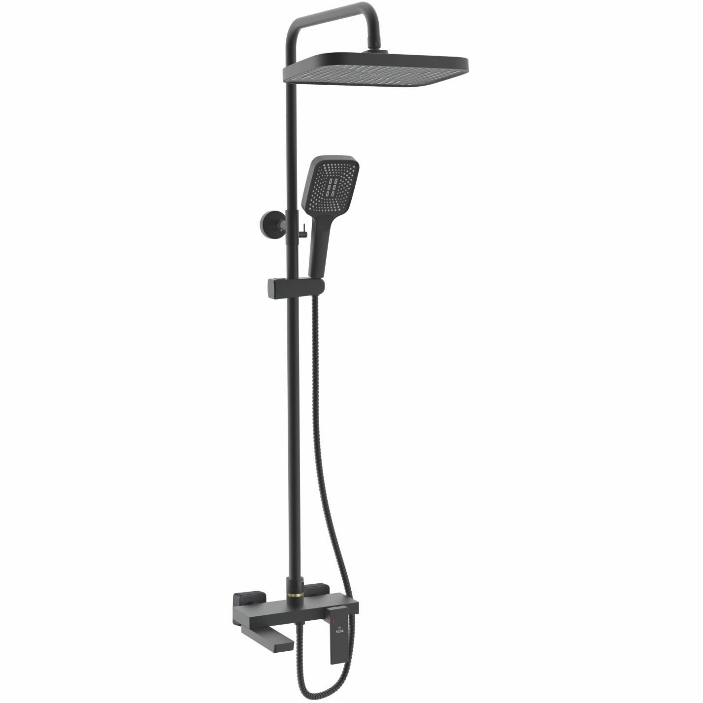 Душевая система Rose (Розе) R1836H, черный