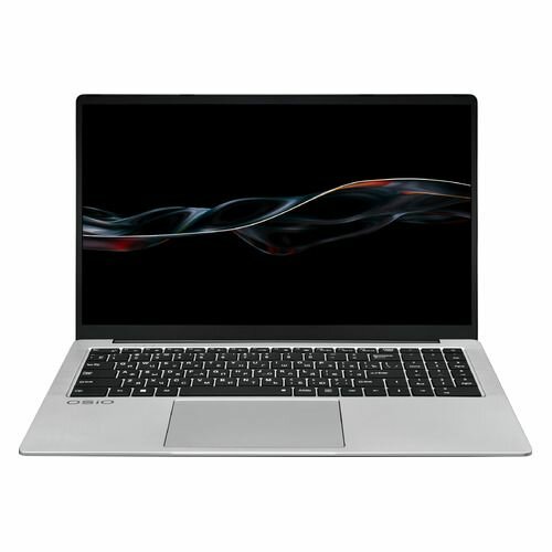 Ноутбук OSIO FocusLine F160i-007 16.1", 2023, IPS, Intel Core i5 1235U 1.3ГГц, 10-ядерный, 8ГБ DDR4, 512ГБ SSD, Intel Iris Xe graphics, без операционной системы, серый