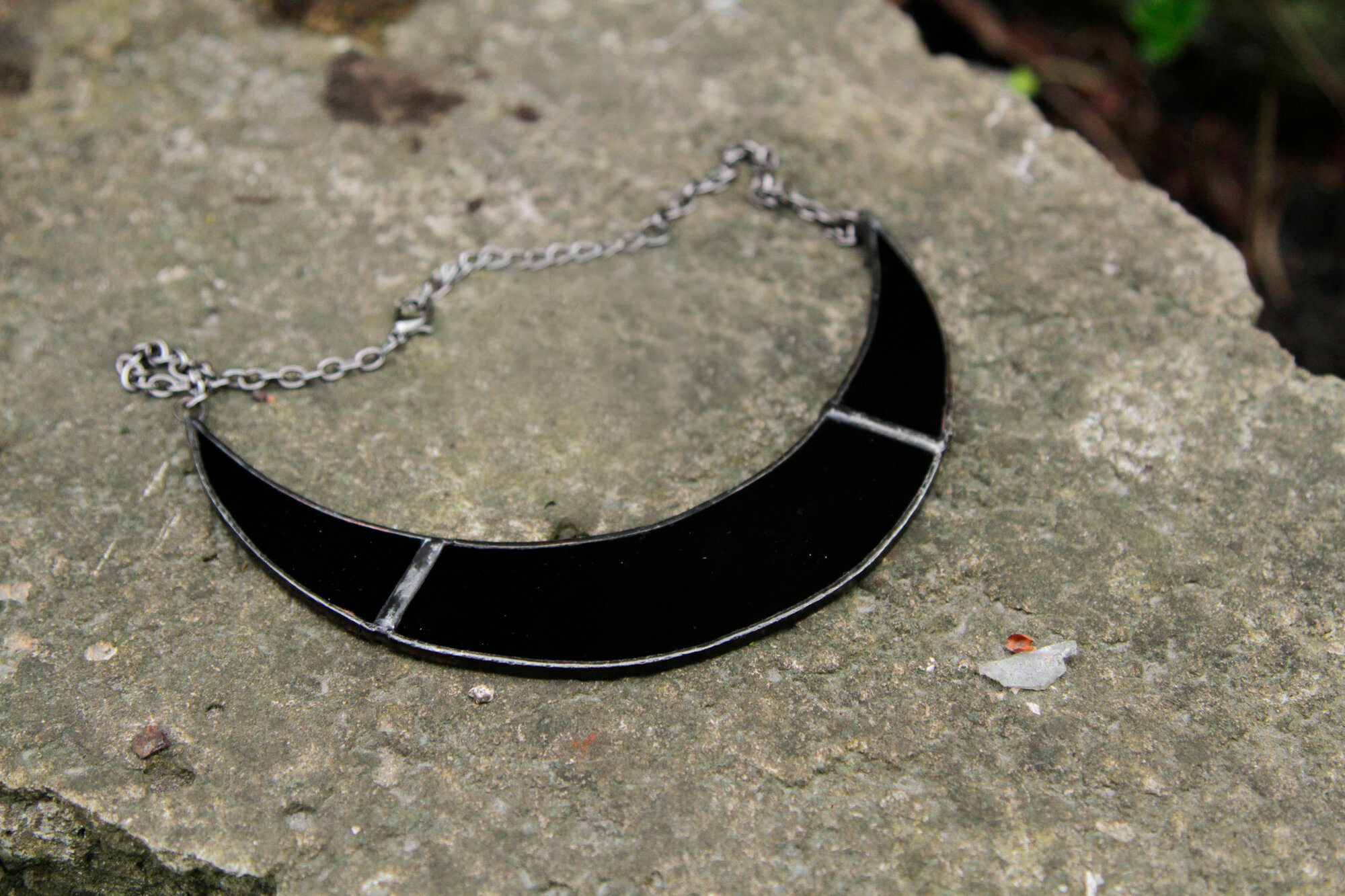 Колье, стекло