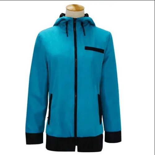 Косплей костюм Изюми Сагири из аниме "Эроманга-Сенсей", розовый топ, синяя куртка, серебристый парик, TDAICHAN L, coat