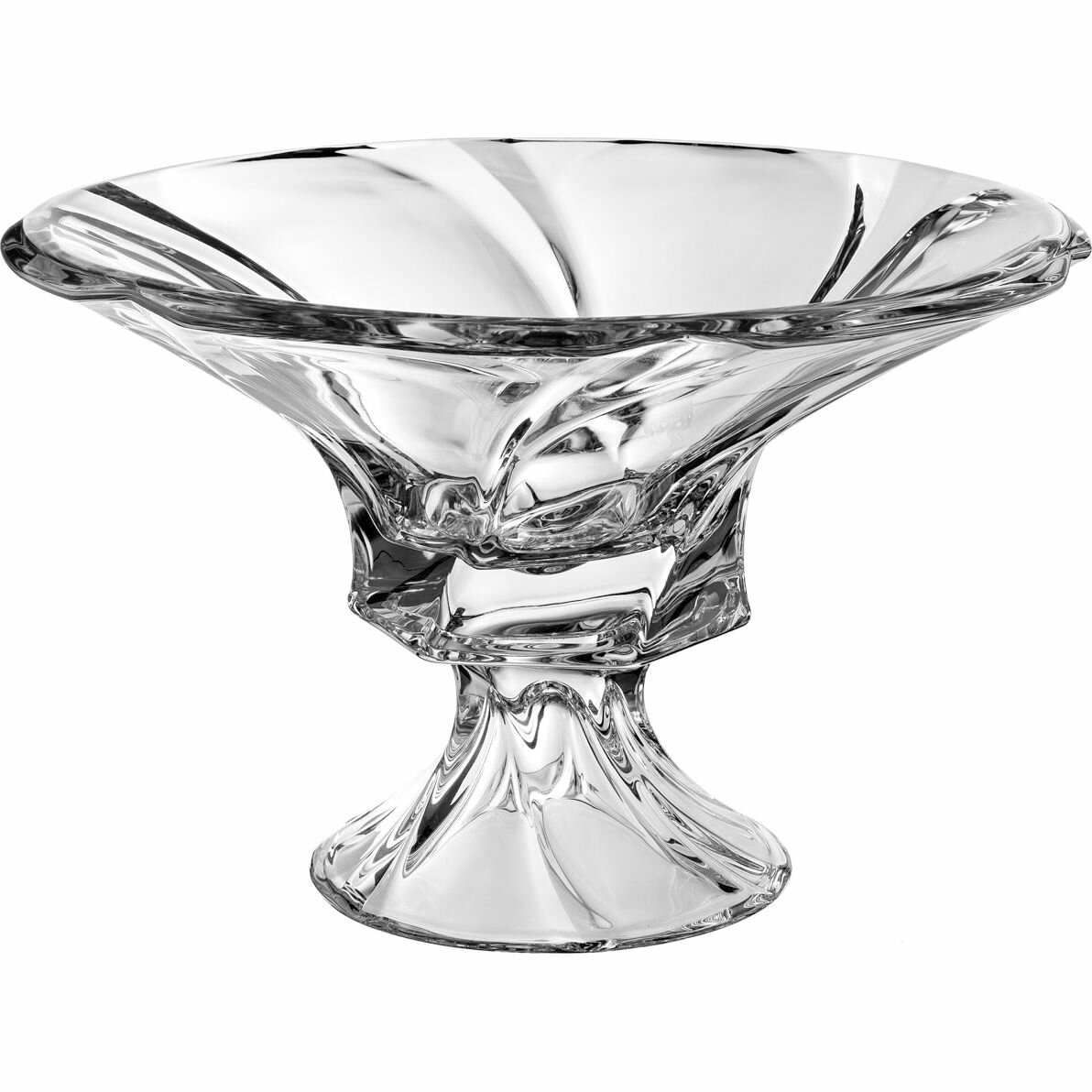 Ваза для фруктов на ножке "Моцарт" 30.5 см, 1 шт, Aurum Crystal