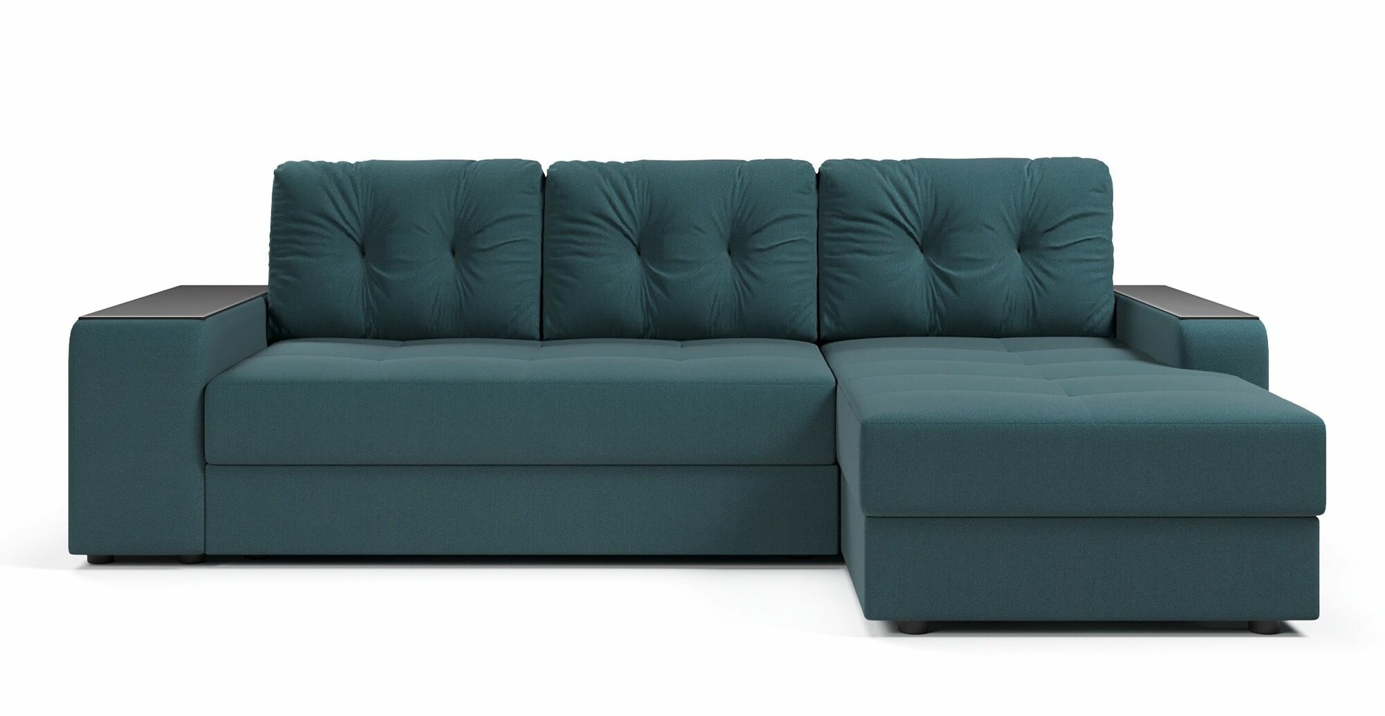 Угловой диван-кровать Дубай 4, 253х162х88 см, механизм Еврокнижка, диван раскладной большой, с ящиком для белья