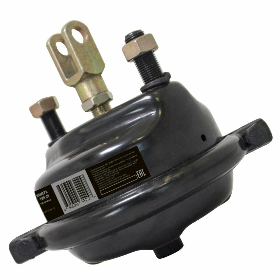 Тормозная камера. Тип 20 (для автомобилей ЗиЛ, Камаз, МАЗ, краз) (12759)