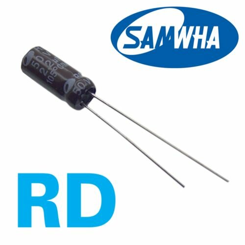 2,2мкФ 50В / RD / 5x11 / 105 С / конденсатор электролитический (10шт)