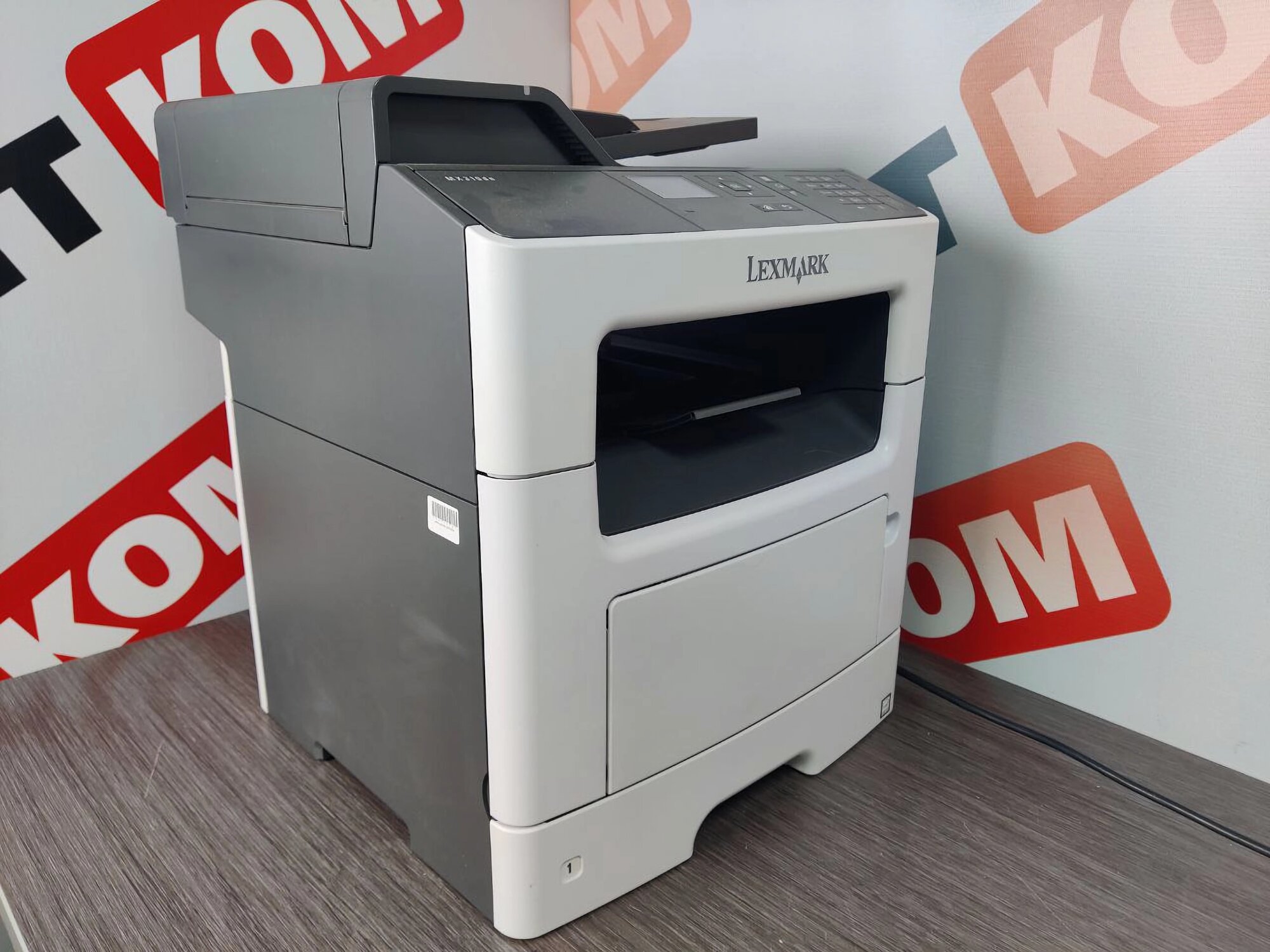 МФУ лазерное Lexmark MX310dn, ч/б, A4, белый/черный