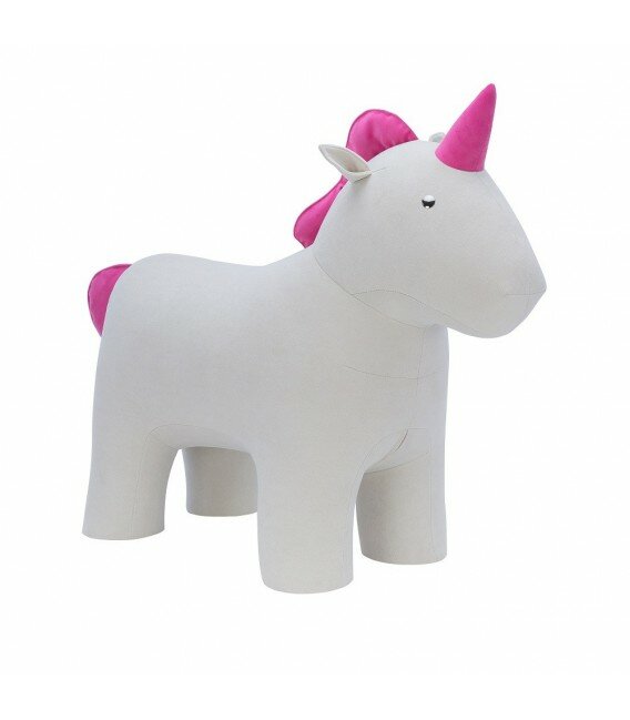 Пуф Leset Unicorn, ткань велюр, omega 30, компаньон enigma 24