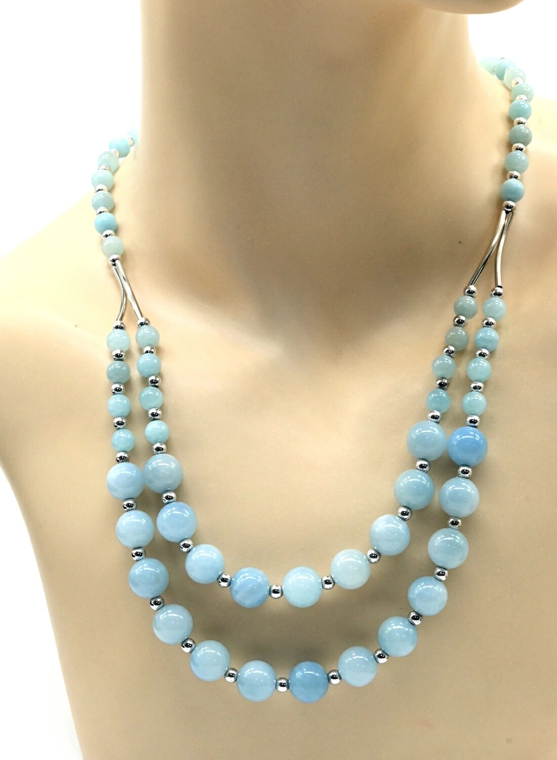 Колье, кальцит