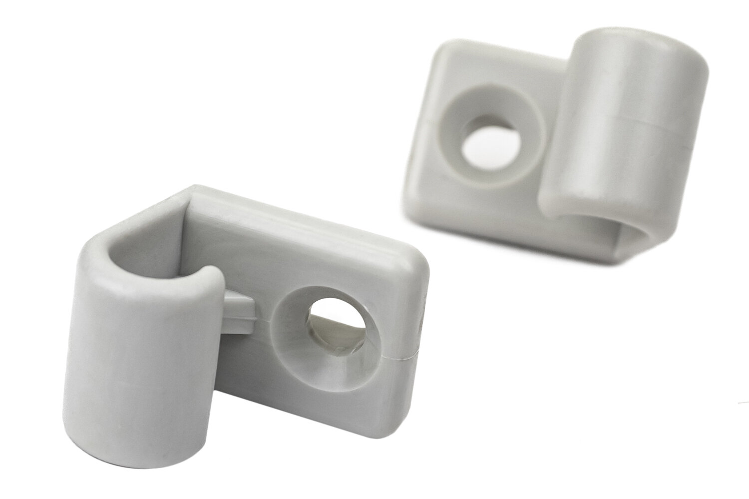 Светлые крючки солнцезащитных козырьков для ВАЗ 2108-21099, 2110-2112, 2113-2115, Лада 4х4 с 2019 г. в, Нива Легенд, Нива Тревел, Калина, Шевроле Нива