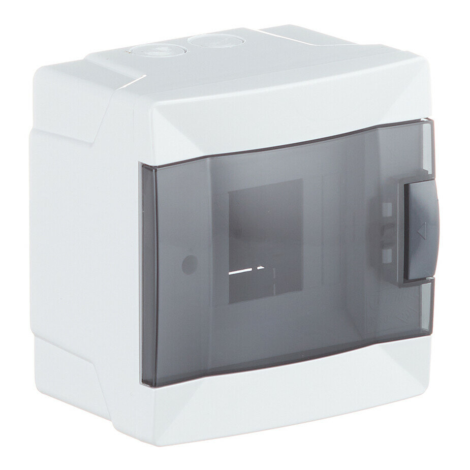 Щит распределительный навесной ЩРН-П-4 пластиковый IP40 4 модуля белый