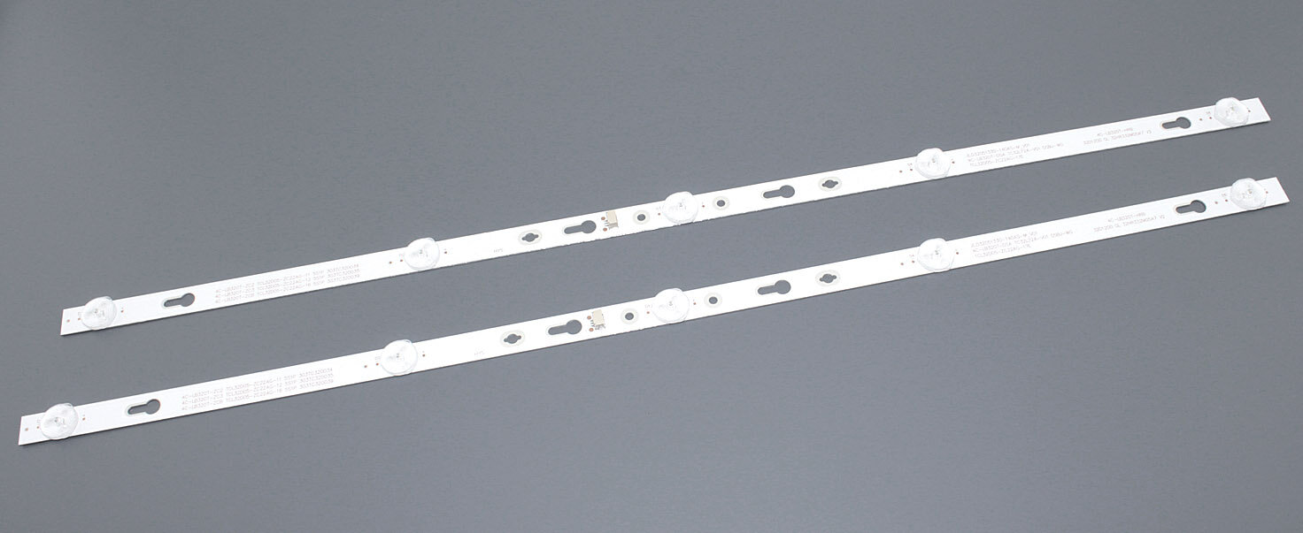 LED подсветка (светодиодная планка) для телевизора TV 32" TCL32D05-ZC22AG-17, комплект 2 шт