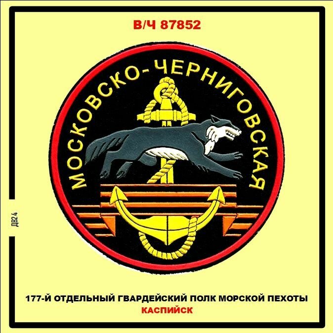 177 отдельный гвардейский полк морской пехоты. Каспийск. Магнит на память