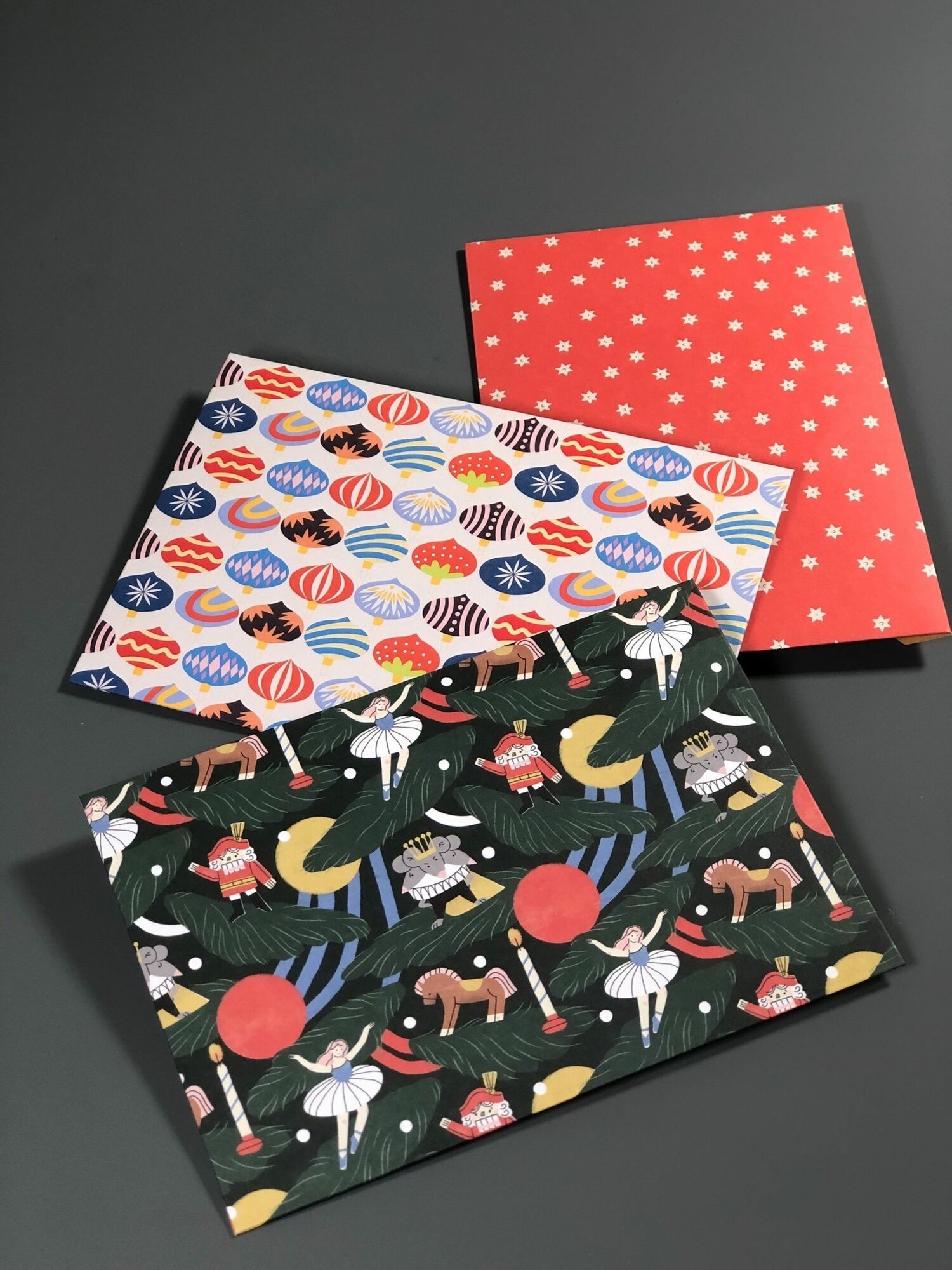 Набор новогодних Конвертов №1, 3 шт
