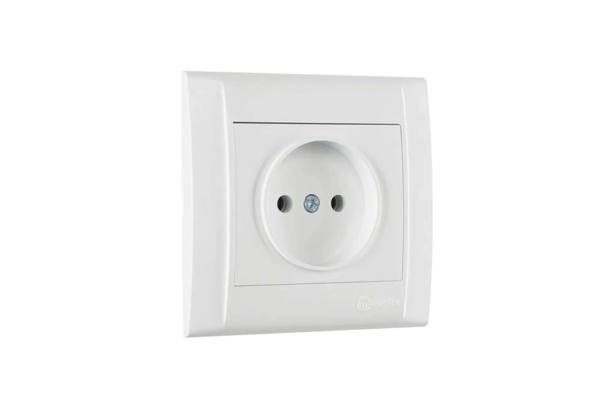 MAKEL СП Defne розетка без заземления 16A IP20 белый 42001022 - компактный бытовой элемент