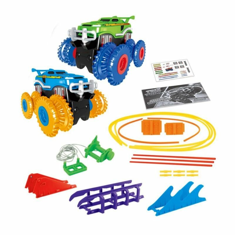 Автотреки и железные дороги LEBQ Монстр-траки Trix Trux (2 машинки) - LEBQ-1938