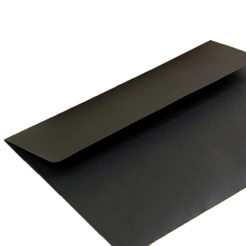 Конверты из крафт-бумаги Samgubo 11cm*16.2cm Черный, 20pcs-Black