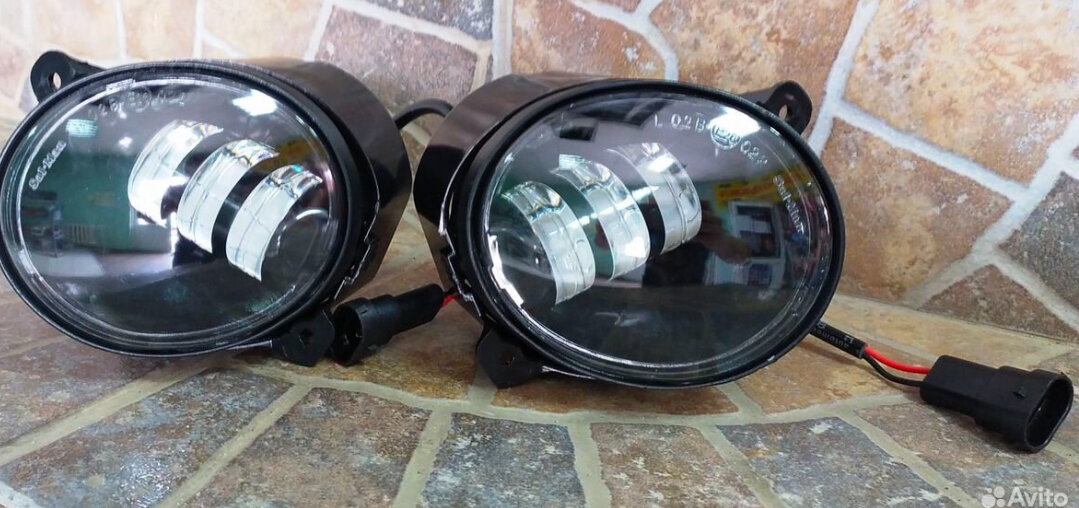 Противотуманные фары Sal-man, для Lada Kalina, Lada Largus