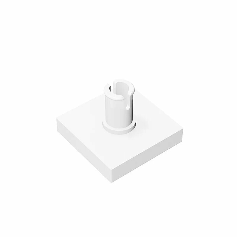 MOC 2460 модифицированные блоки 2x2 с штифтом 10 шт 1-white