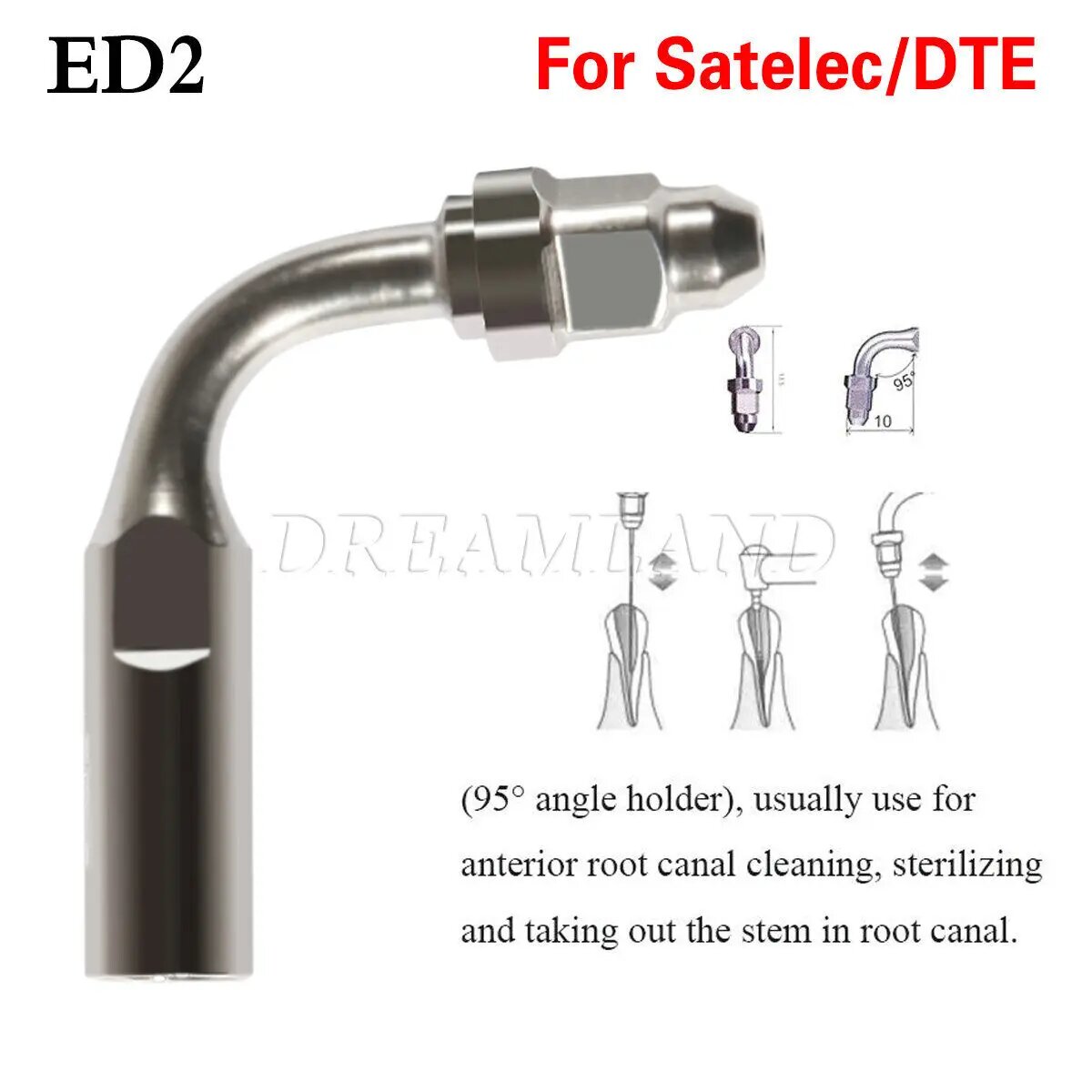 Стоматологический наконечник ED2 для Satelec/DTE