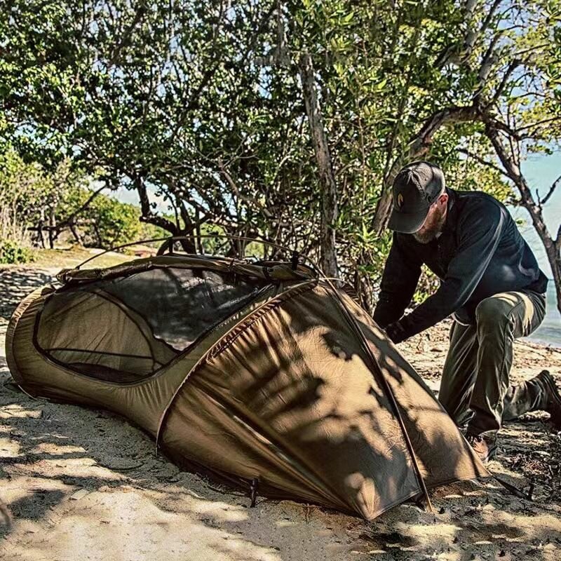 Палатка двухместная для рыбалки и кемпинга, Одноместная москитная палатка