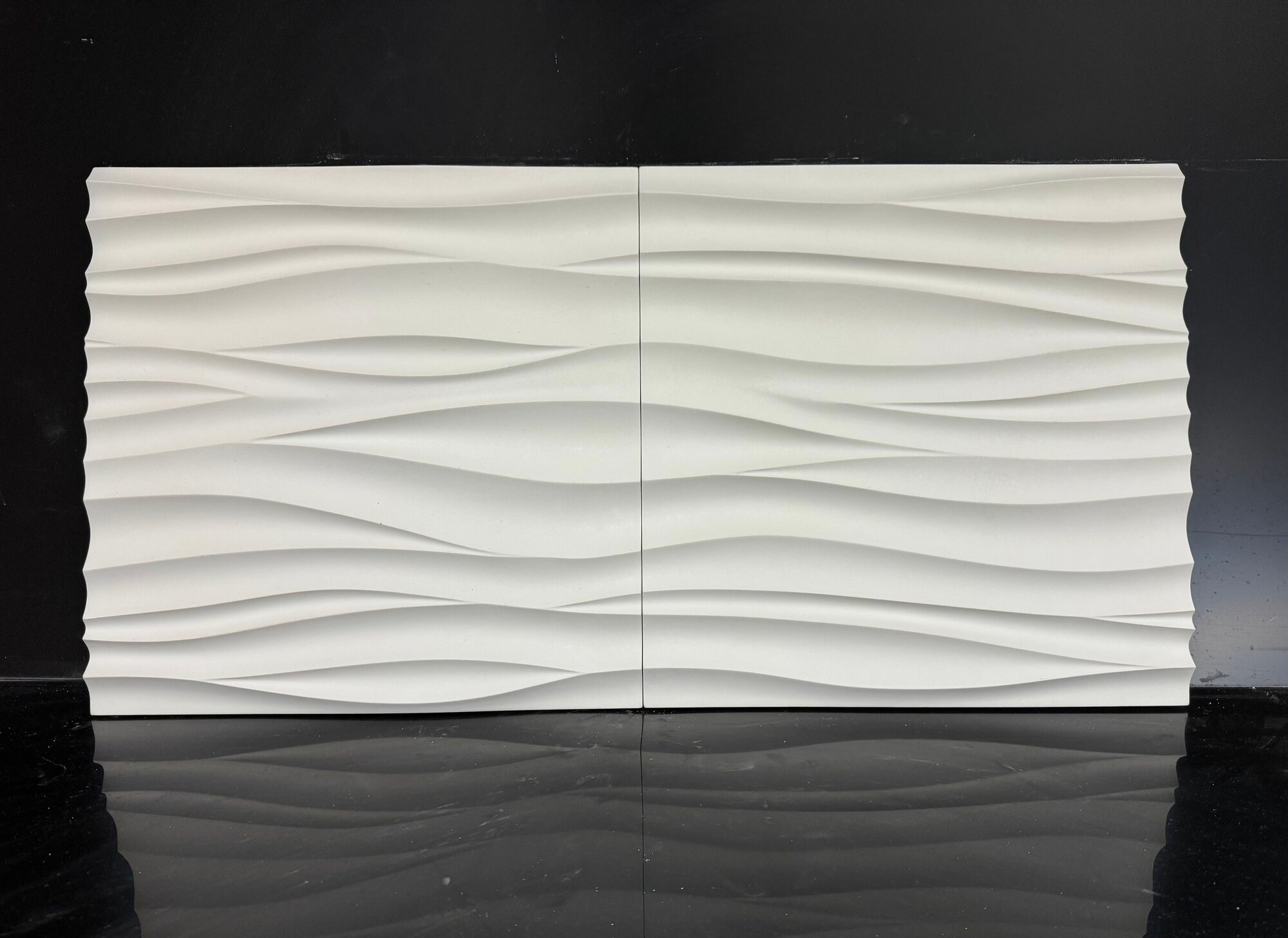 Гипсовая 3D панель 2 шт. 0.5 кв. м.