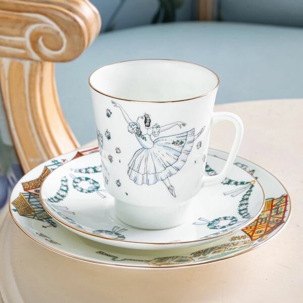 Подарочный набор "Балет Жизель" 165мл. 3 предмета.