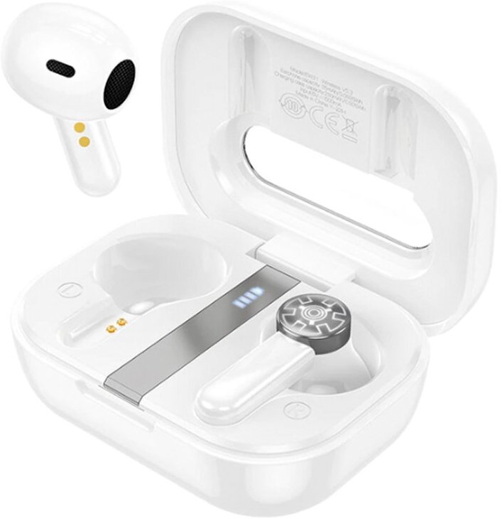 Наушники внутриканальные HOCO EW31, Perfection, Bluetooth, TWS, цвет: белый