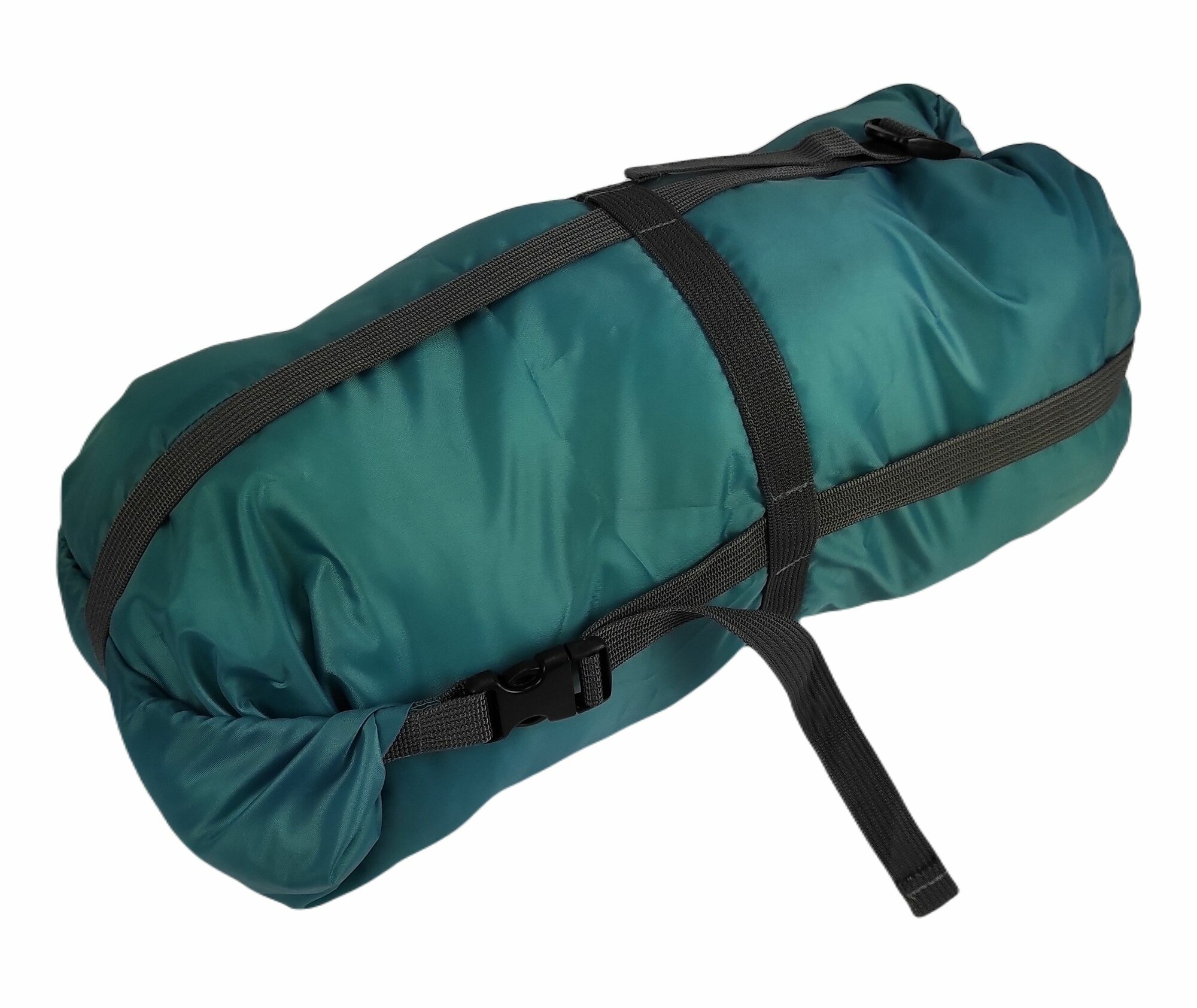 Мешок компрессионный с закруткой 10 PU Морская волна Снаряжение