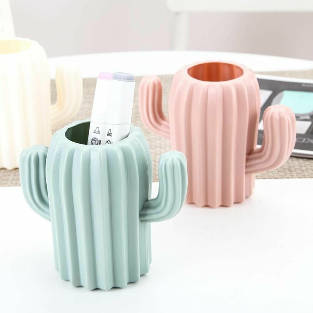 Органайзер для хранения карандашей, ручек, фломастеров, маркеров, Белый, Настольная подставка канцелярская, Школьный стакан