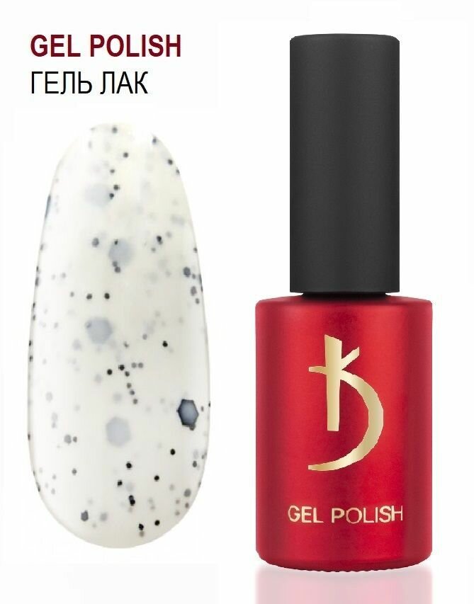 Гель лак Kodi professional 04AS (7мл.), коллекция "Art Sprinkle"