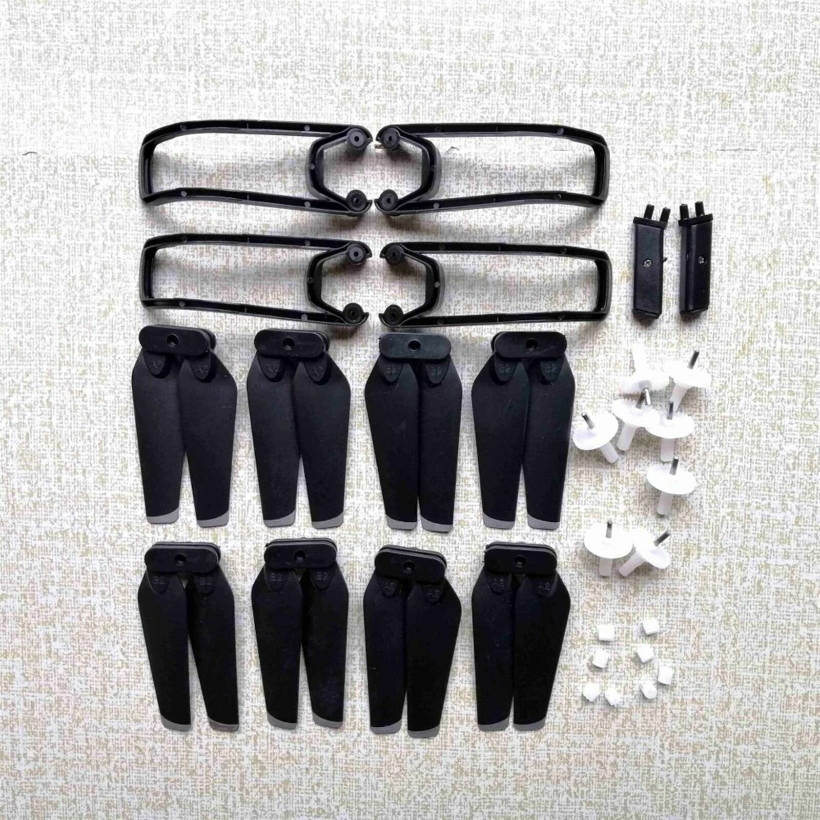 Складные пропеллеры, лопасти, реквизит, защитные двигатели, шестерни двигателя, посадочная платформа, детали дрона RC E68 PRO