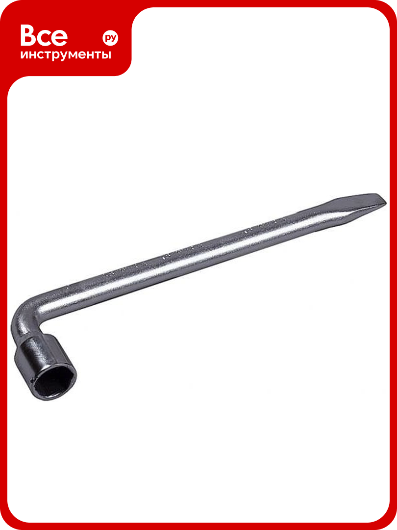 Баллонный ключ Зубр мастер 22мм 2753-22_z02, с резьбовыми соединениями