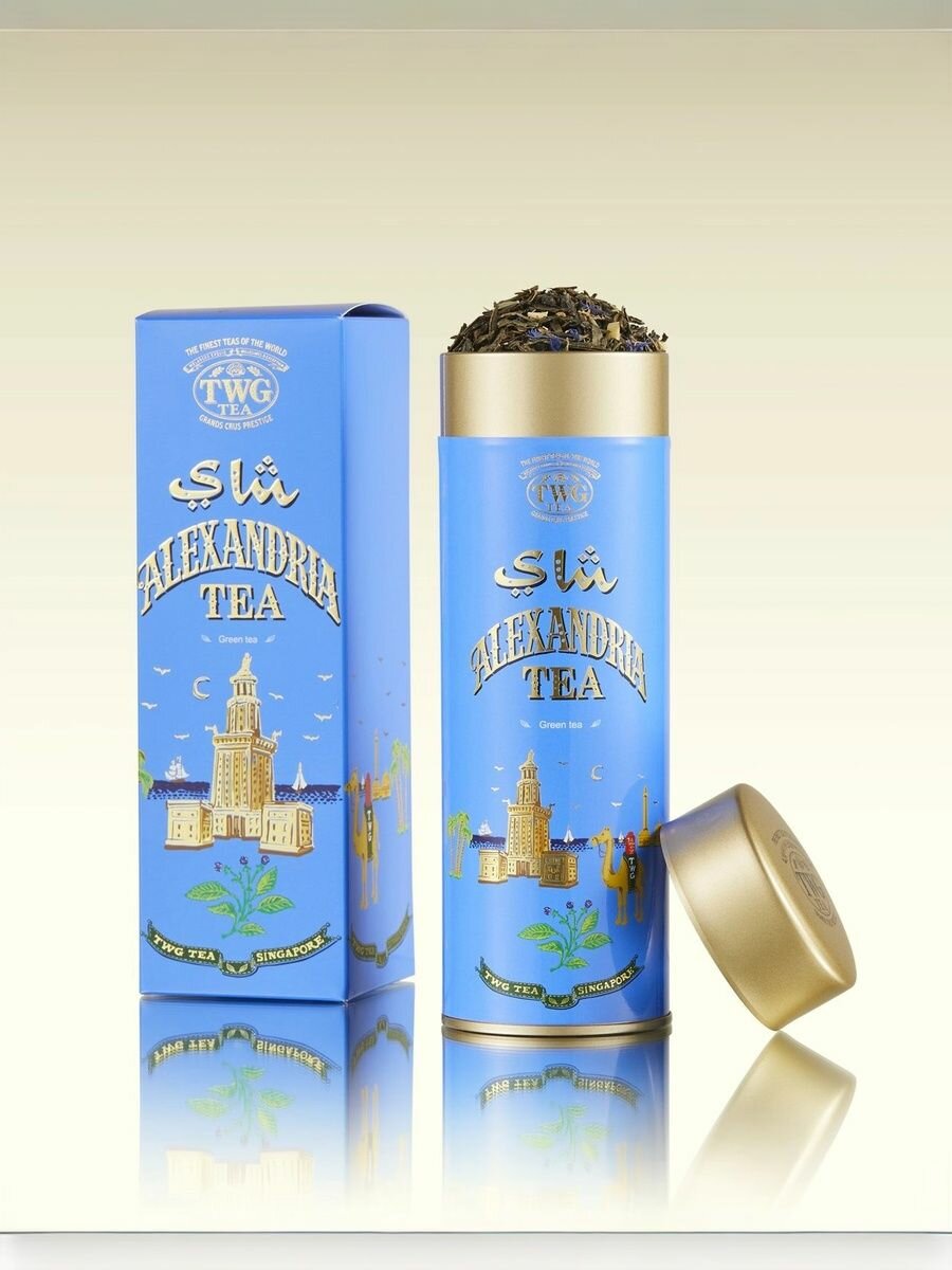 Зелёный чай с мятой и специями ALEXANDRIA TEA