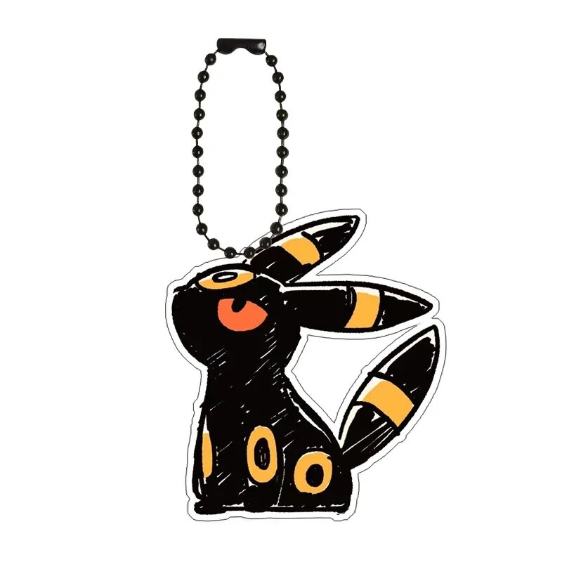 Аниме брелок Pokemon Umbreon, черный