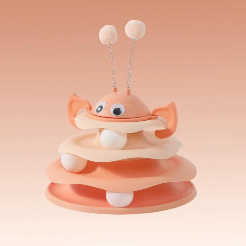 Популярная игрушка для кошек, новая развлекательная тарелка для мороженого, забавная кошка, артефакт для самодовольства