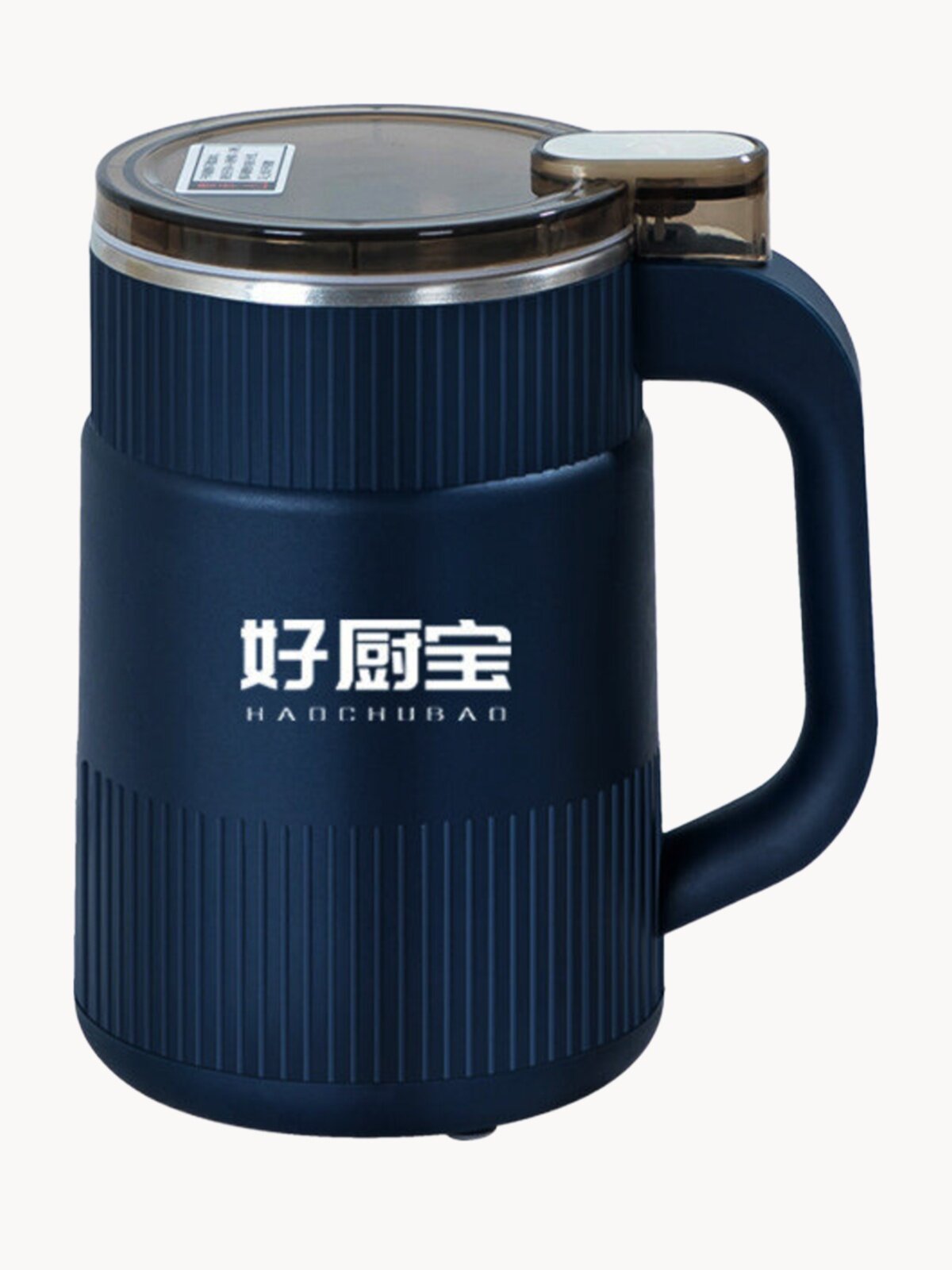 Электрическая мельница, для зерна/орехов, металл/пластик, планетарное движение+ 3 запасных ножа/синий